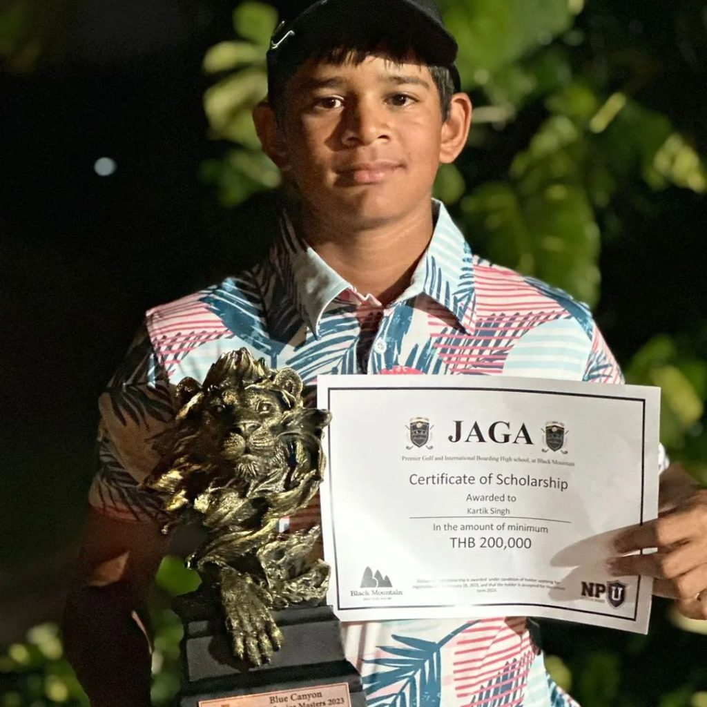 Kartik Singh wins in Thailand - India Golf Weekly | India's No.1 Source For Golf News and Knowledge