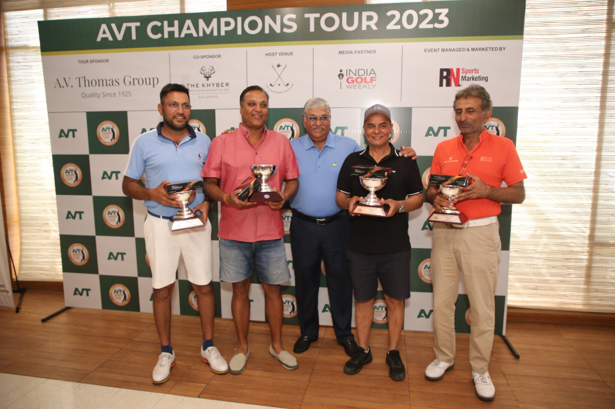 Sandeep wins hatrick on AVT Champions Tour – India Golf Weekly | India ...