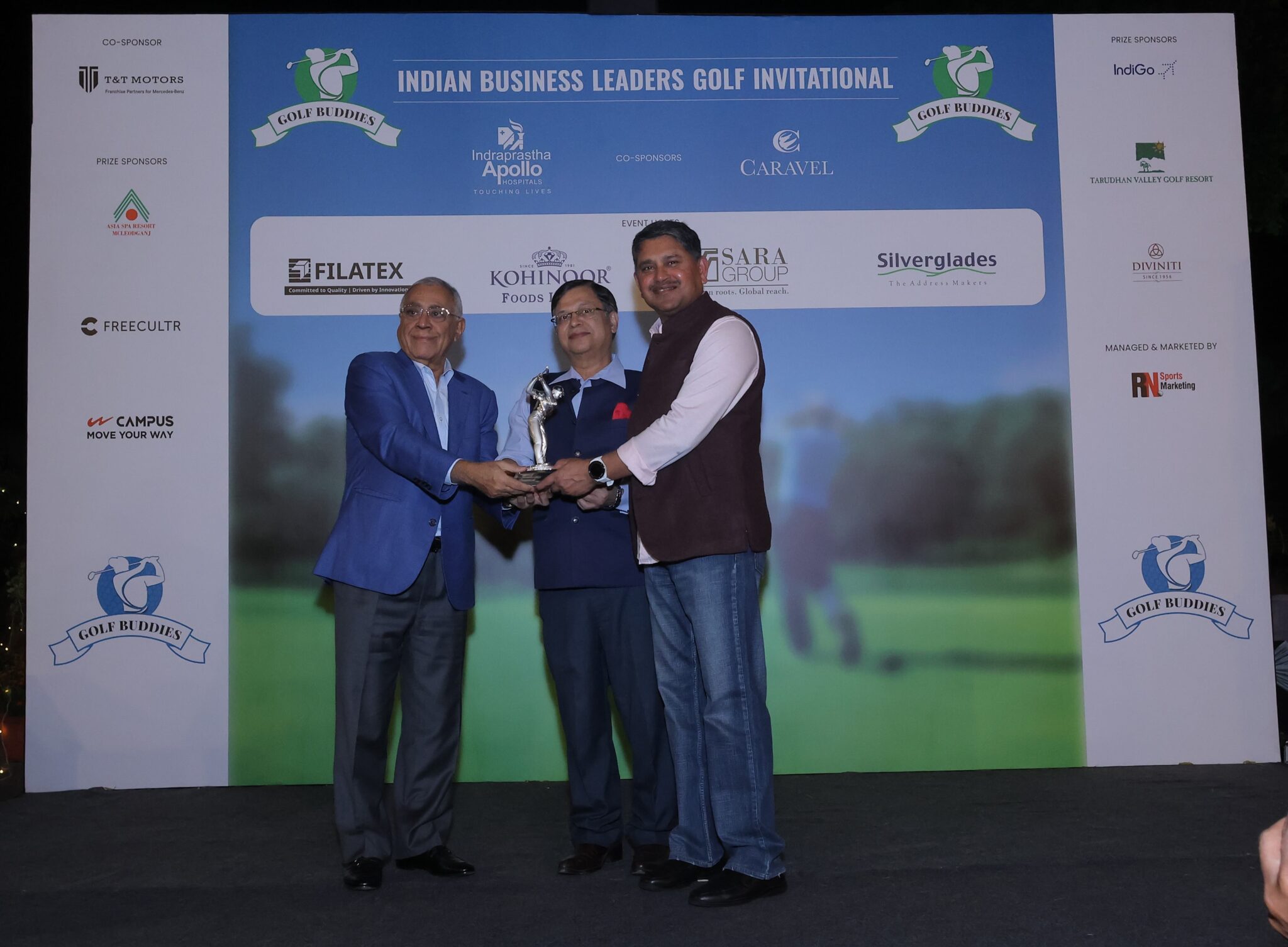 Golf Buddies’ Indian Business Leaders Invitational lights up Qutab GC ...